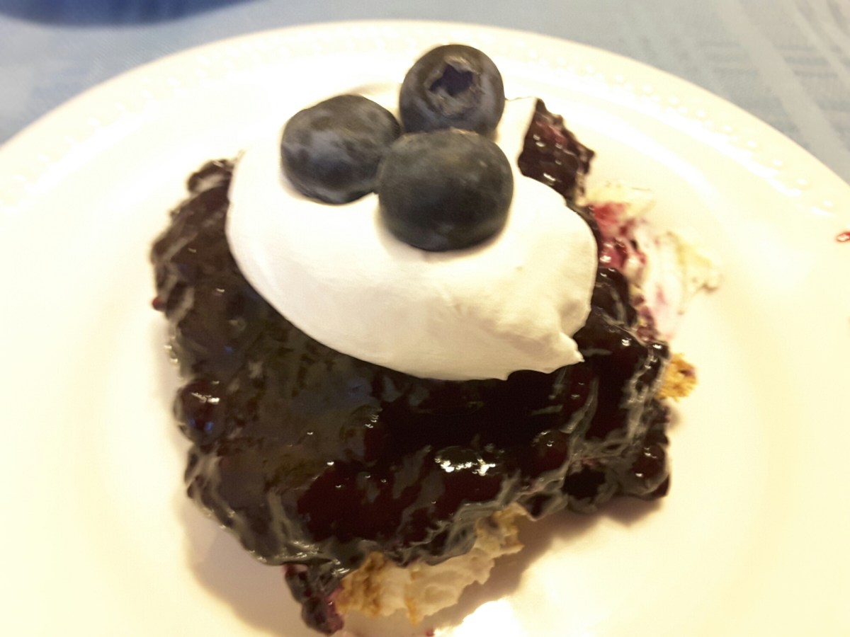 No Bake Blueberry Eclair Dessert – Around the Bay with DD